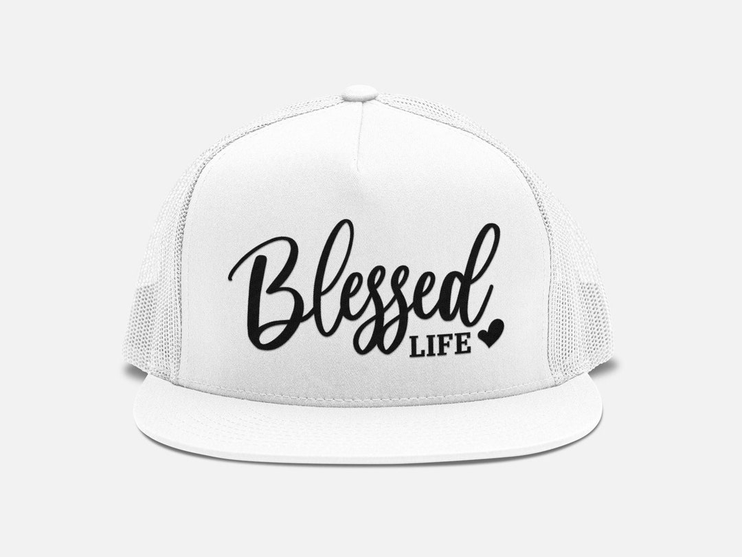 Blessed Life Heart Svg Png Pdf Eps Dxf Jpg Files for Cricut, Christian ...