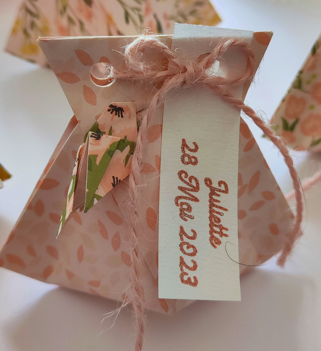 Lot of Dragee Boxes the Birds of the Garden for Wedding and Baptism ...