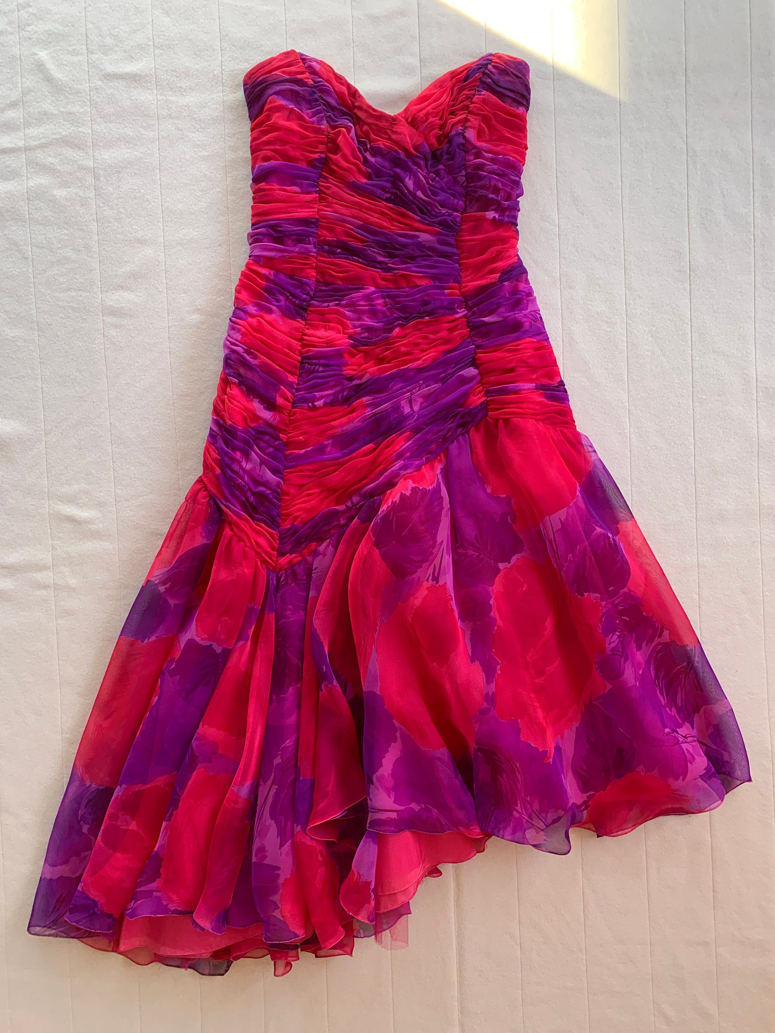 Jean-louis Sherrer Silk Dress - Etsy