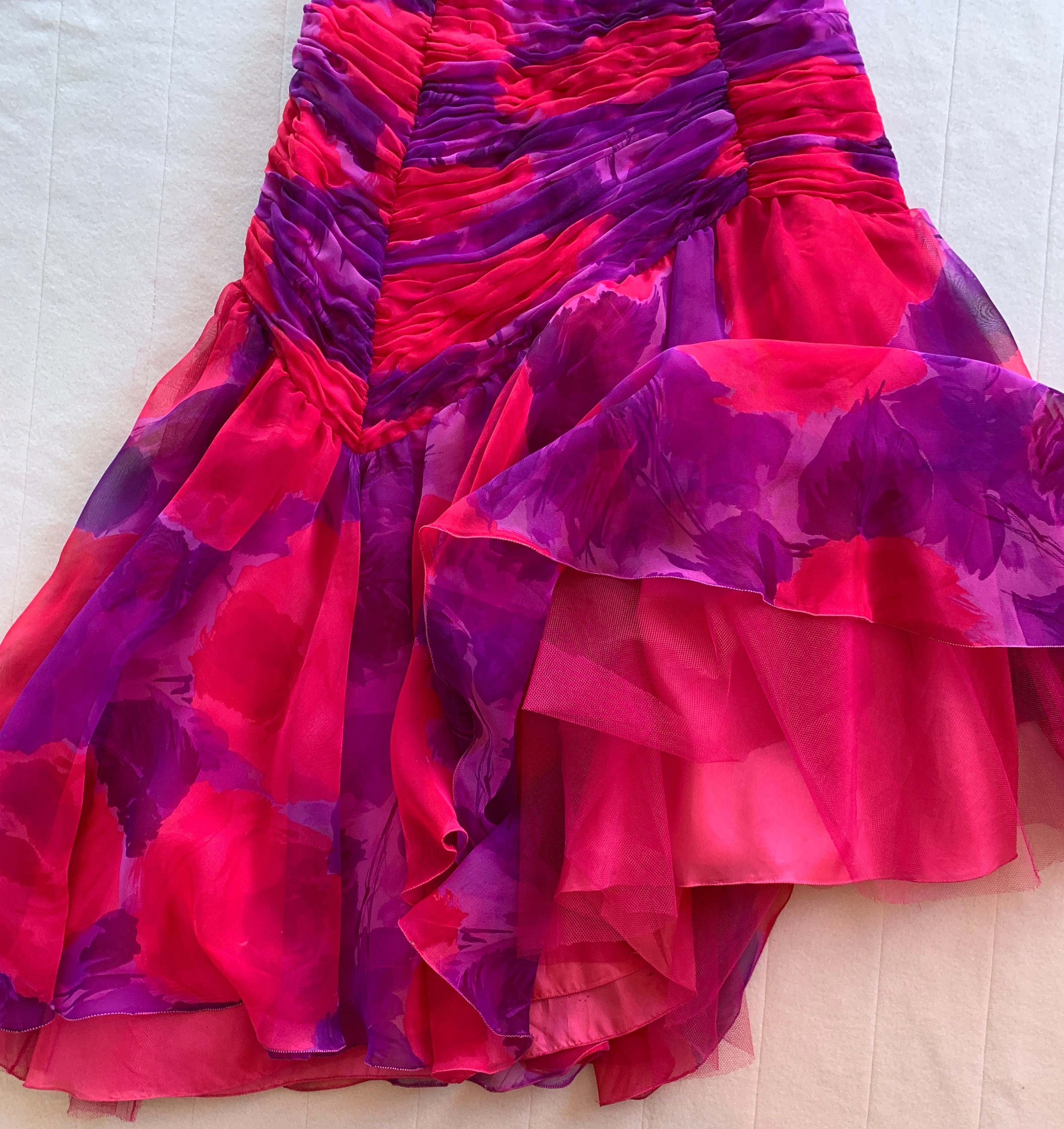 Jean-louis Sherrer Silk Dress - Etsy