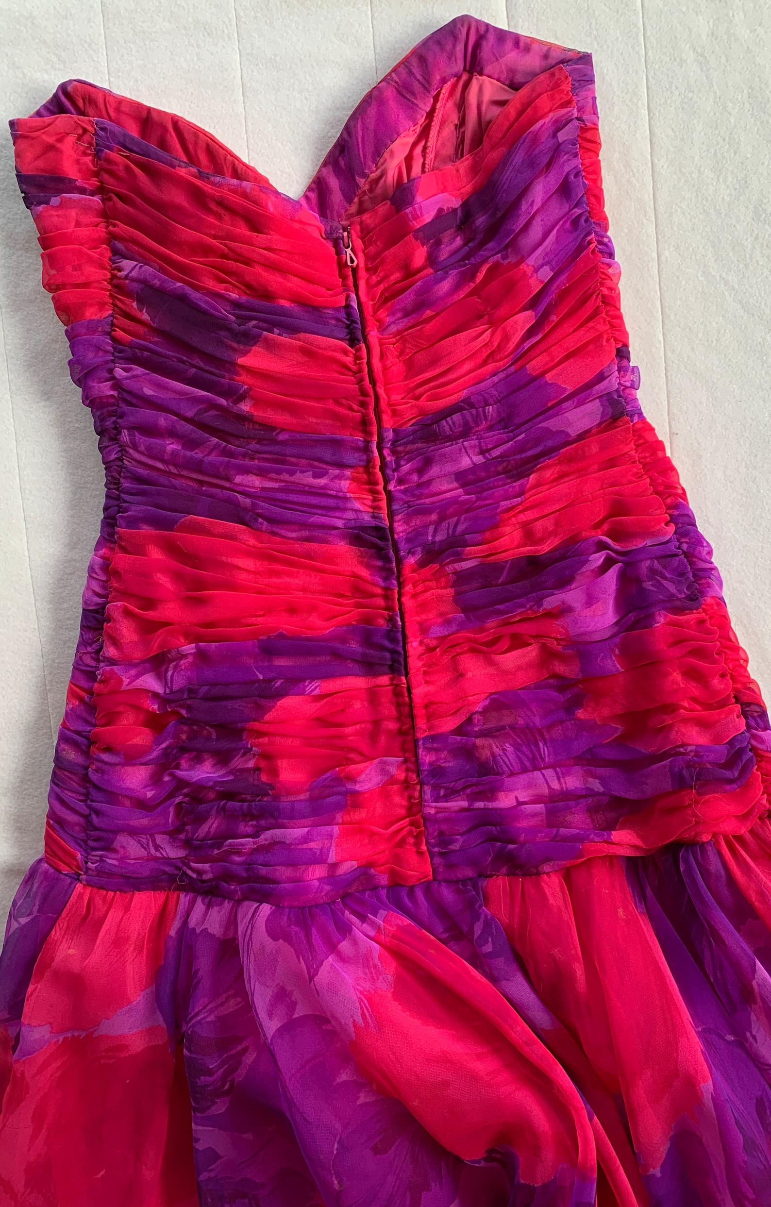 Jean-louis Sherrer Silk Dress - Etsy