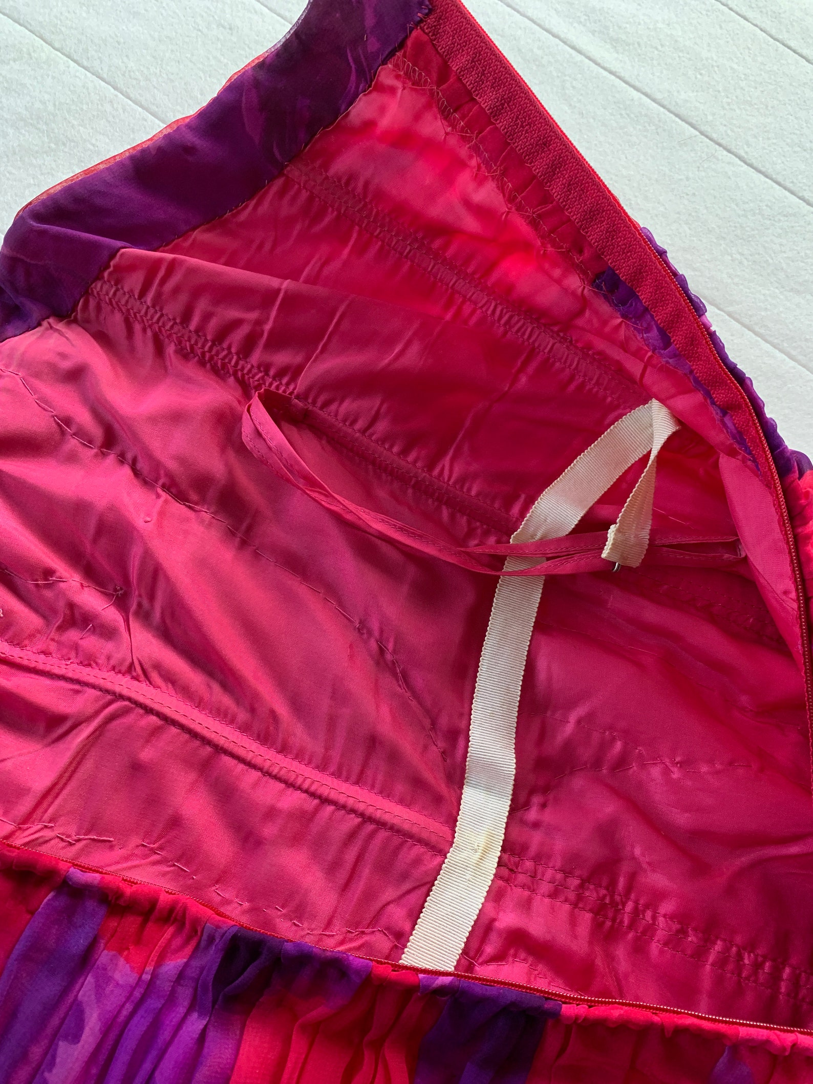 Jean-louis Sherrer Silk Dress - Etsy