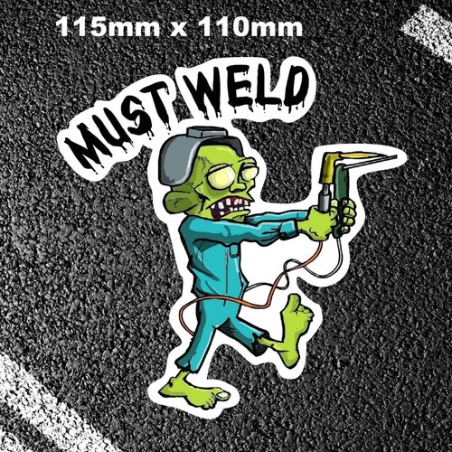 Funny Welder Vinyl Sticker Welding MIG TIG Stick Plasma Arc - Etsy