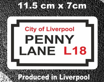Liverpool Street Sign - Etsy