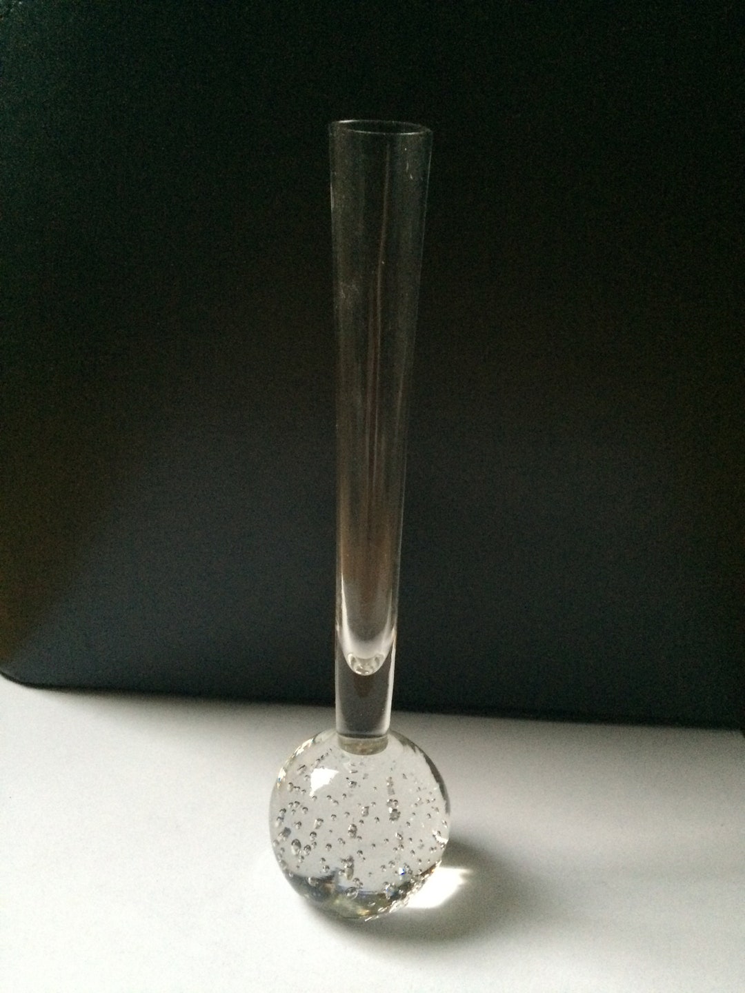 A Small Elegant Vase Stak Swedish Glass Vintage Scandinavian - Etsy