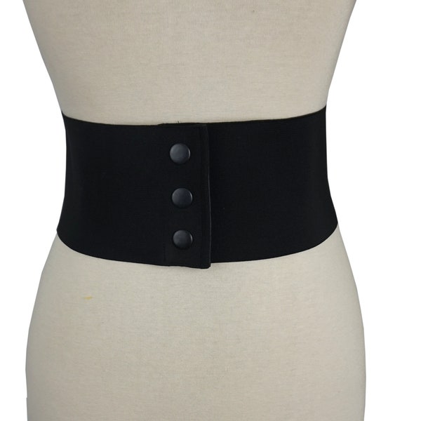 Wide Fabric Belt - Etsy