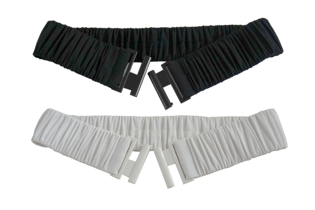 Stretch Black White Cotton Belt 5cm - Etsy