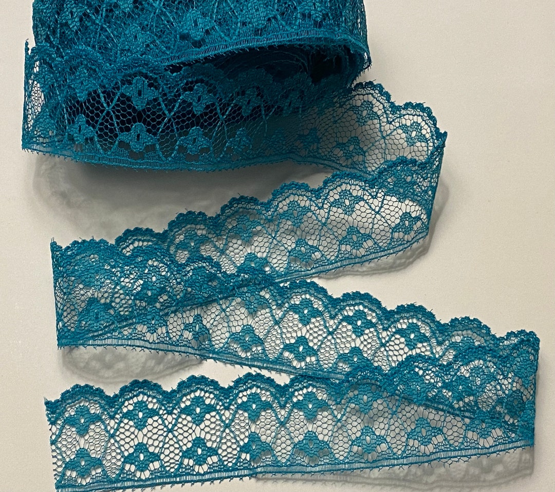 Teal Lace Trim, Vintage, Shabby Chic, Junk Journal, Vintage Lace, Junk ...