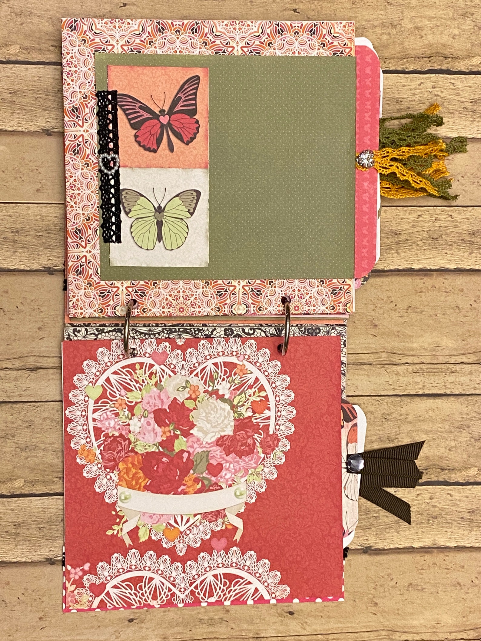 Junk Journal Scrapbook Premade Scrapbook Mixed Media Book | Etsy