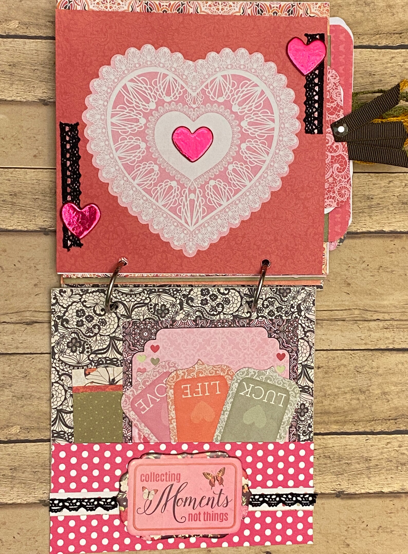 Junk Journal Scrapbook Premade Scrapbook Mixed Media Book | Etsy