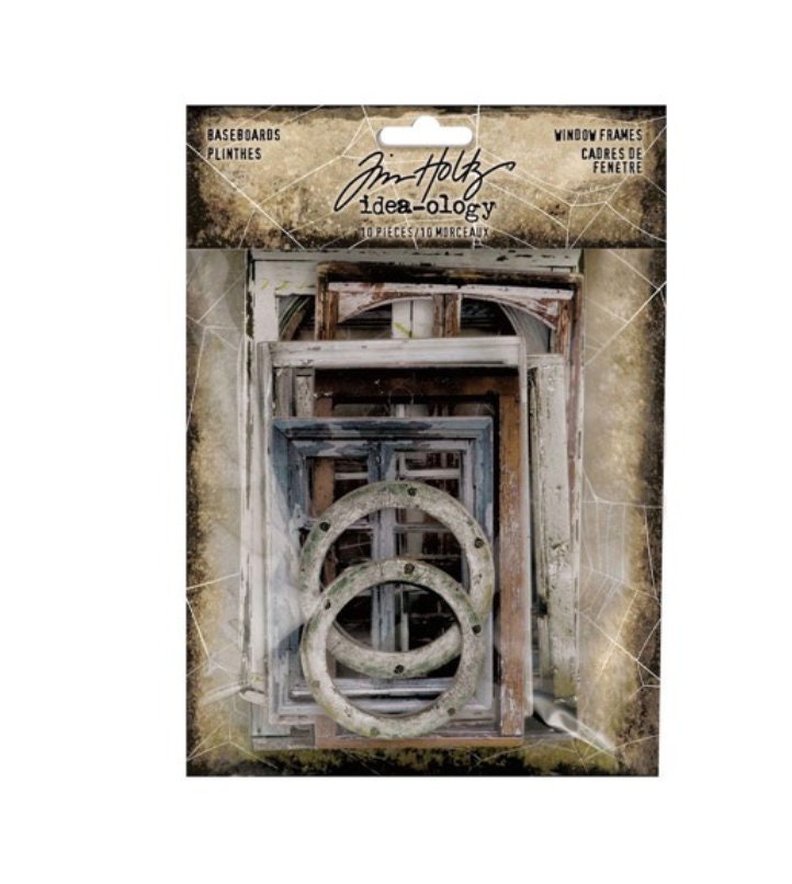Tim Holtz Idea-ology WINDOW FRAMES Baseboards TH94248 Junk - Etsy