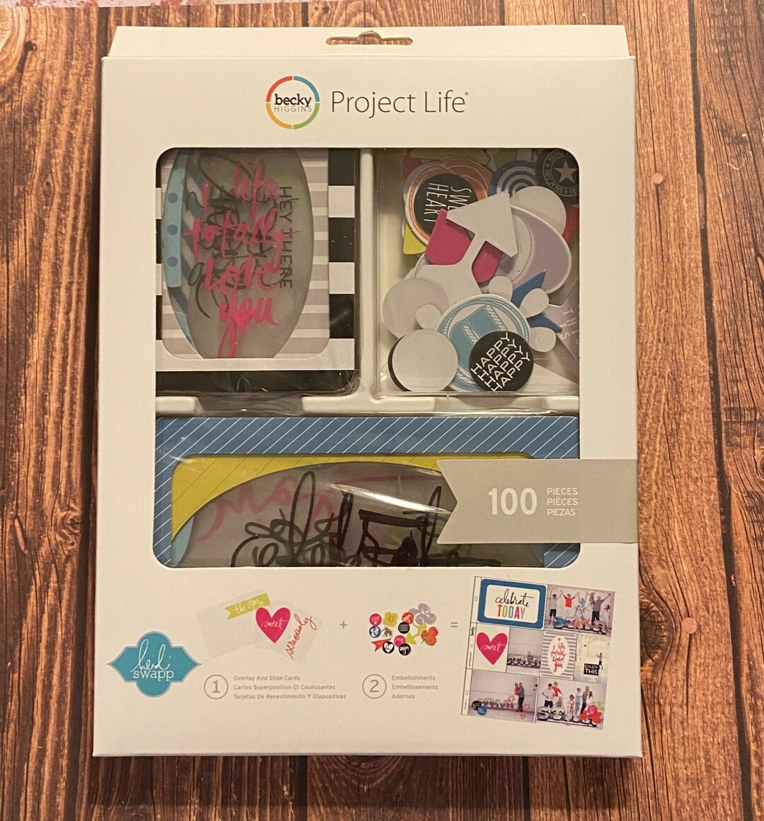 Becky Higgins Project Life Overlay Kit Cards Journal Cards - Etsy
