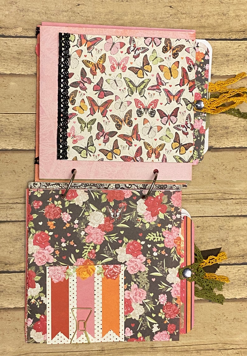 Junk Journal Scrapbook Premade Scrapbook Mixed Media Book | Etsy