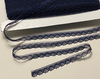 Navy Lace Trim - Etsy