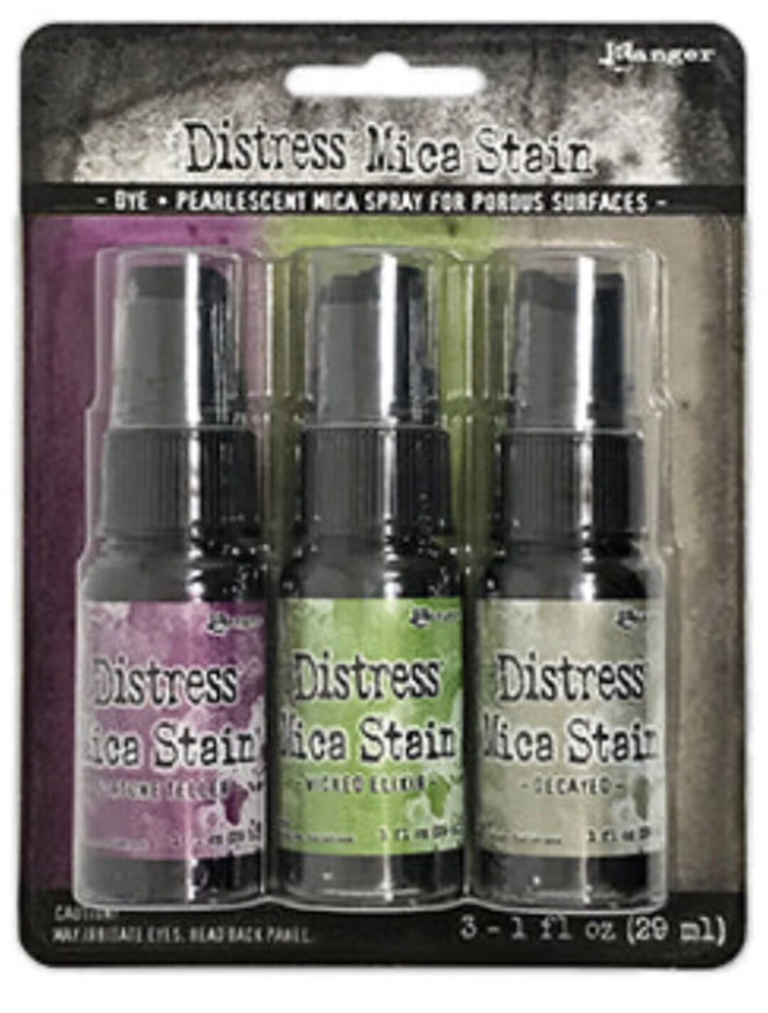 HALLOWEEN Tim Holtz Spray Stain, Halloween Set #4 Mica Spray Ink, Mixed ...