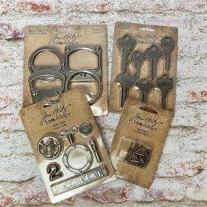Tim Holtz Word Keys - Etsy