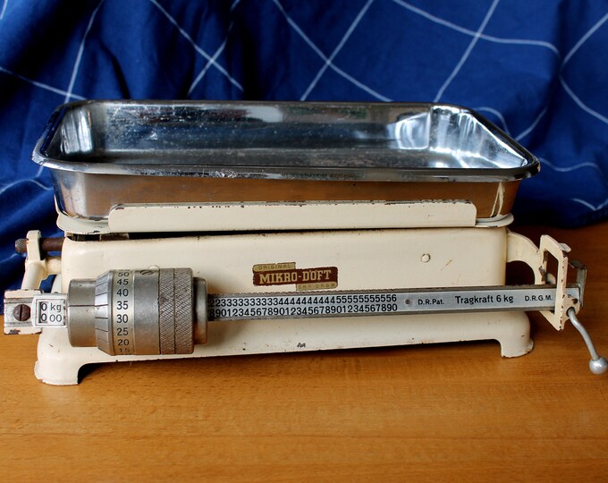 Kitchen Scales, Mikro Döft Iron Scales, 50s, Country House Kitchen ...