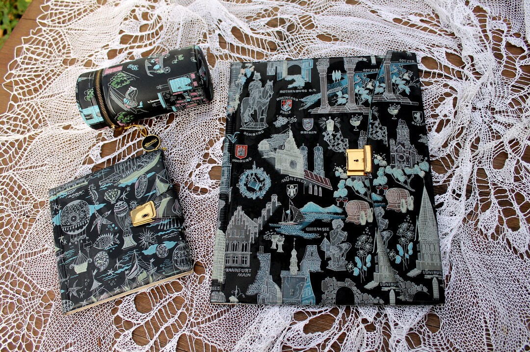 Poetry Album 60s, Writing Pad Folder, Pencil Box, 60s Design, Writing ...