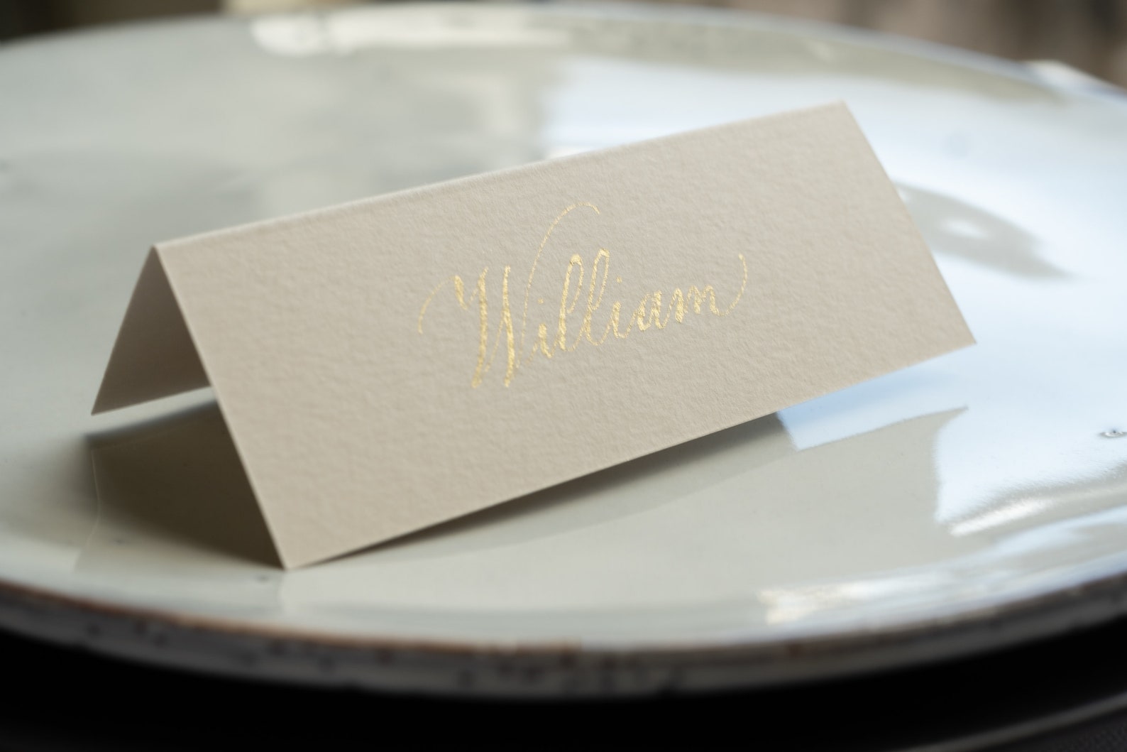 Personalized Name Cards Luxe Wedding Escort Cards Folded - Etsy