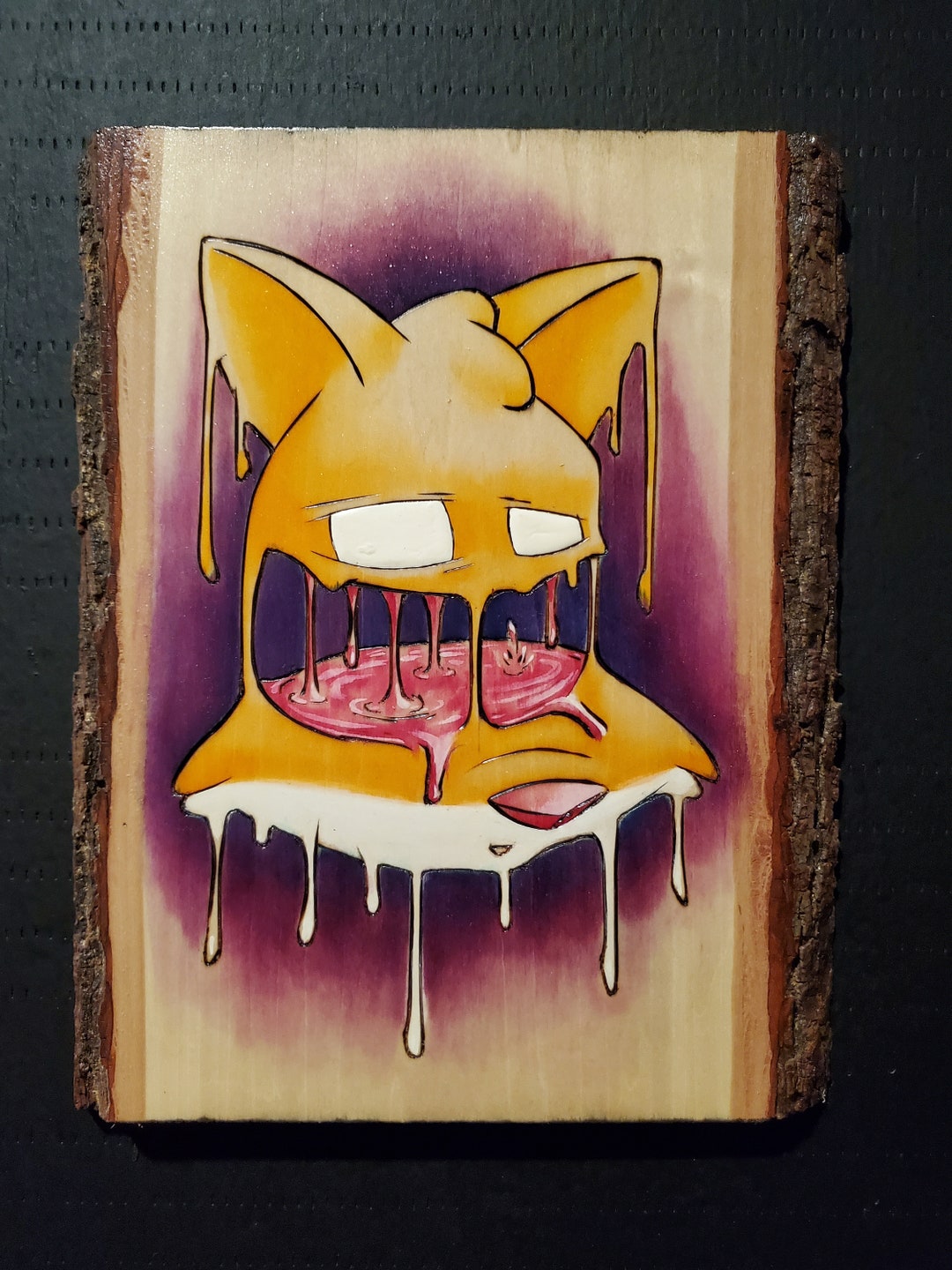 Drippy Cat - Etsy