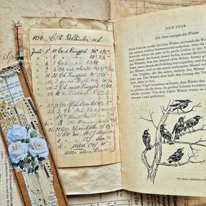 Blank Junk Journal/diary With Bookmark, Ideas Journal, Blank Journal to ...