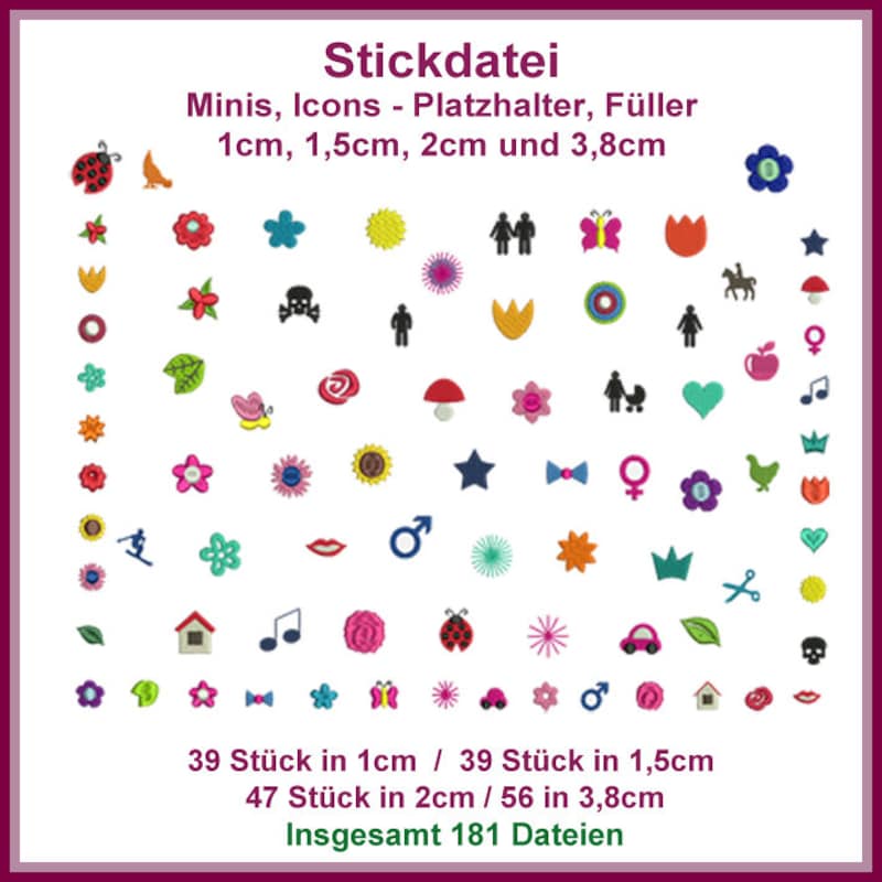 Mini Embroidery Designs - Etsy