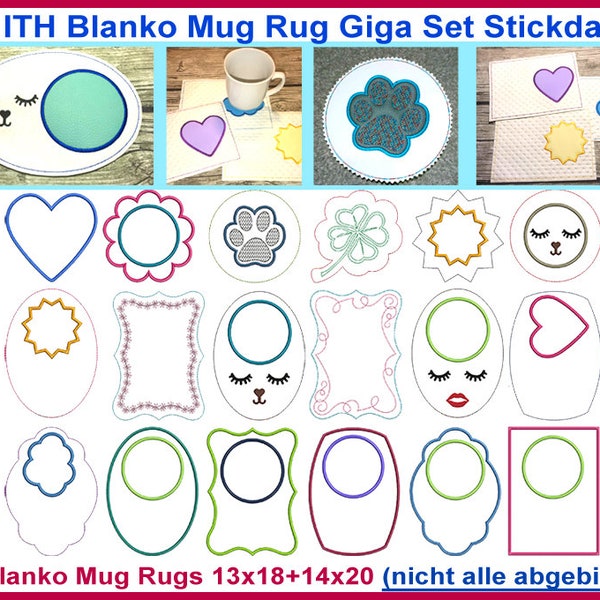 Ith Mug Rug Designs - Etsy