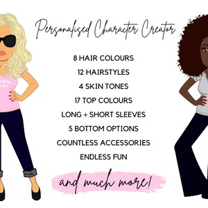 Personalised Character Creator | Avatar Maker | DYI Portrait Creator ...