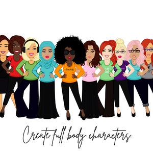Personalised Character Creator | Avatar Maker | DYI Portrait Creator ...