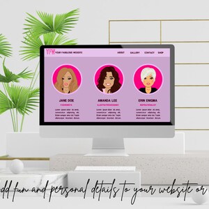 Personalised Character Creator | Avatar Maker | DYI Portrait Creator ...