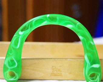 A Pair of Acrylic Oval Purse Handles Resin Handbag Handles ST_L_1203_CE ...