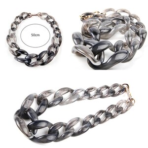 Acrylic Chain Links Open Link Plastic Chain Links Chunky Chain Links ...