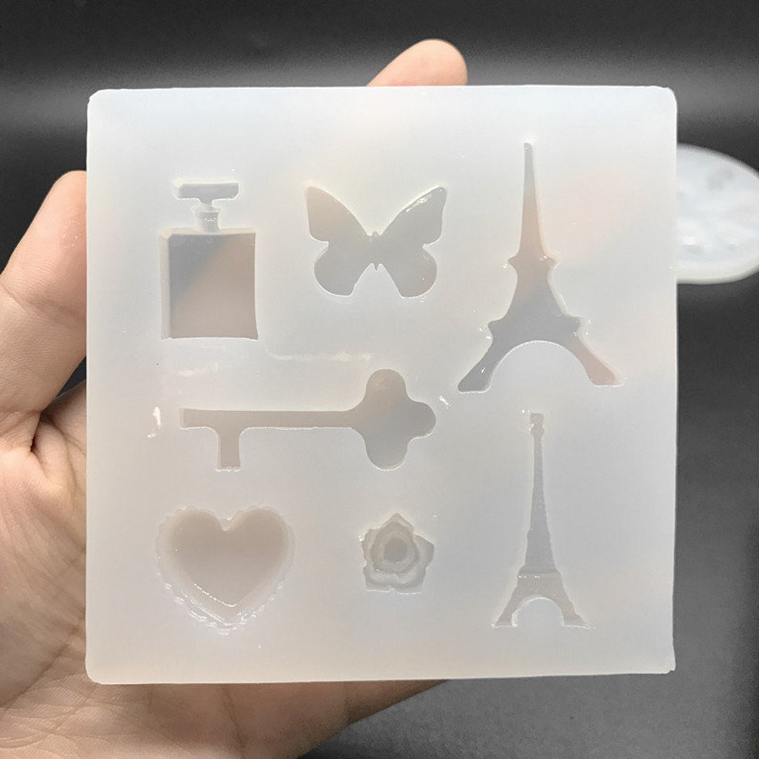 A Set Silicone Mold Resin Silicone Mould Jewelry Making Epoxy Resin ...