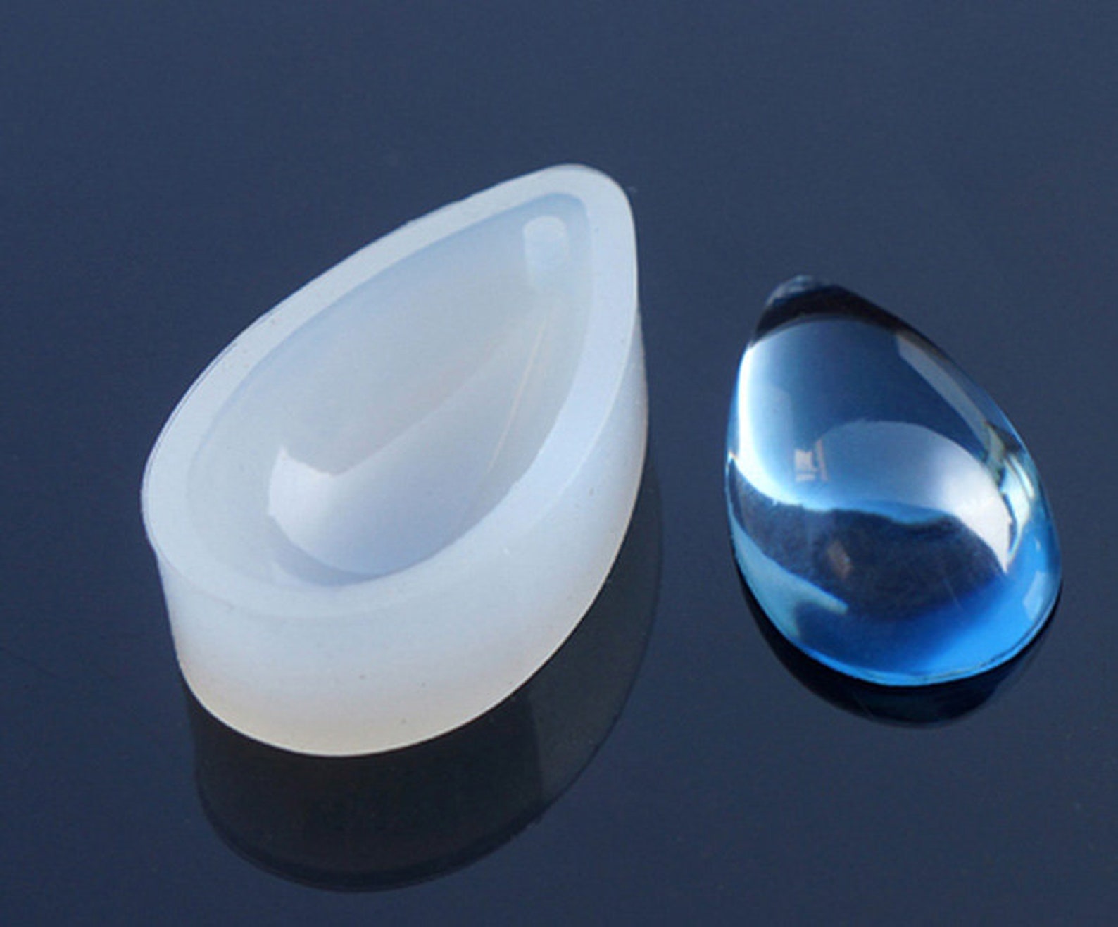 Tear Drop Silicone Mold Resin Silicone Mould Jewelry Making - Etsy