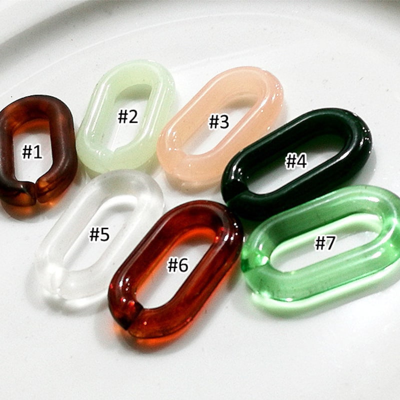 Large Acrylic Link Art - Etsy UK