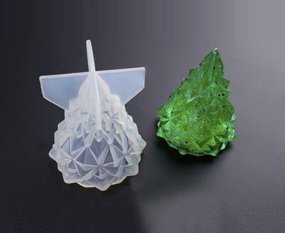 3D Chrismas Tree Silicone Mold Resin Silicone Mould Jewelry - Etsy