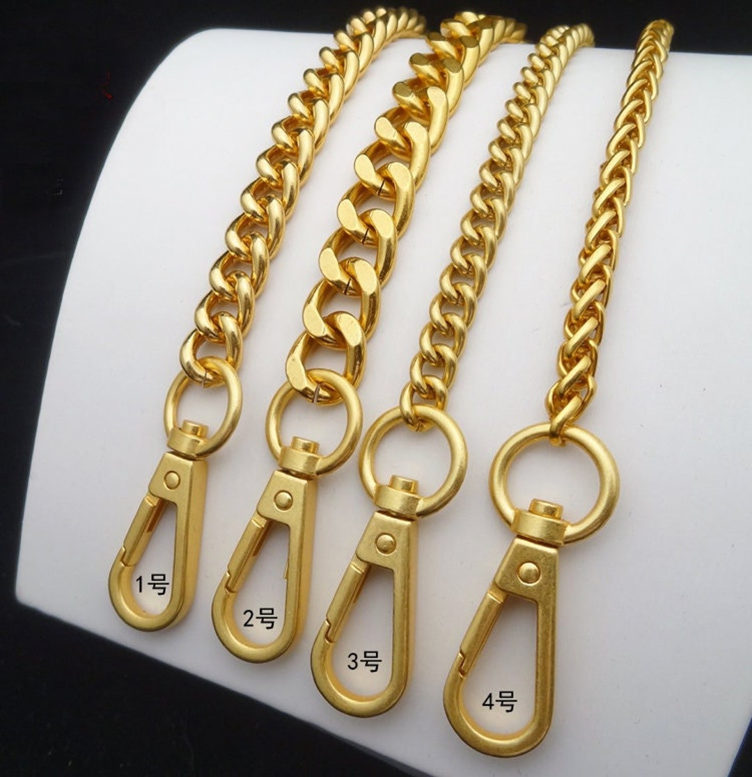Metal Gold Purse Chain Bag Chain Replacement Strap Purse Chain Bag ...