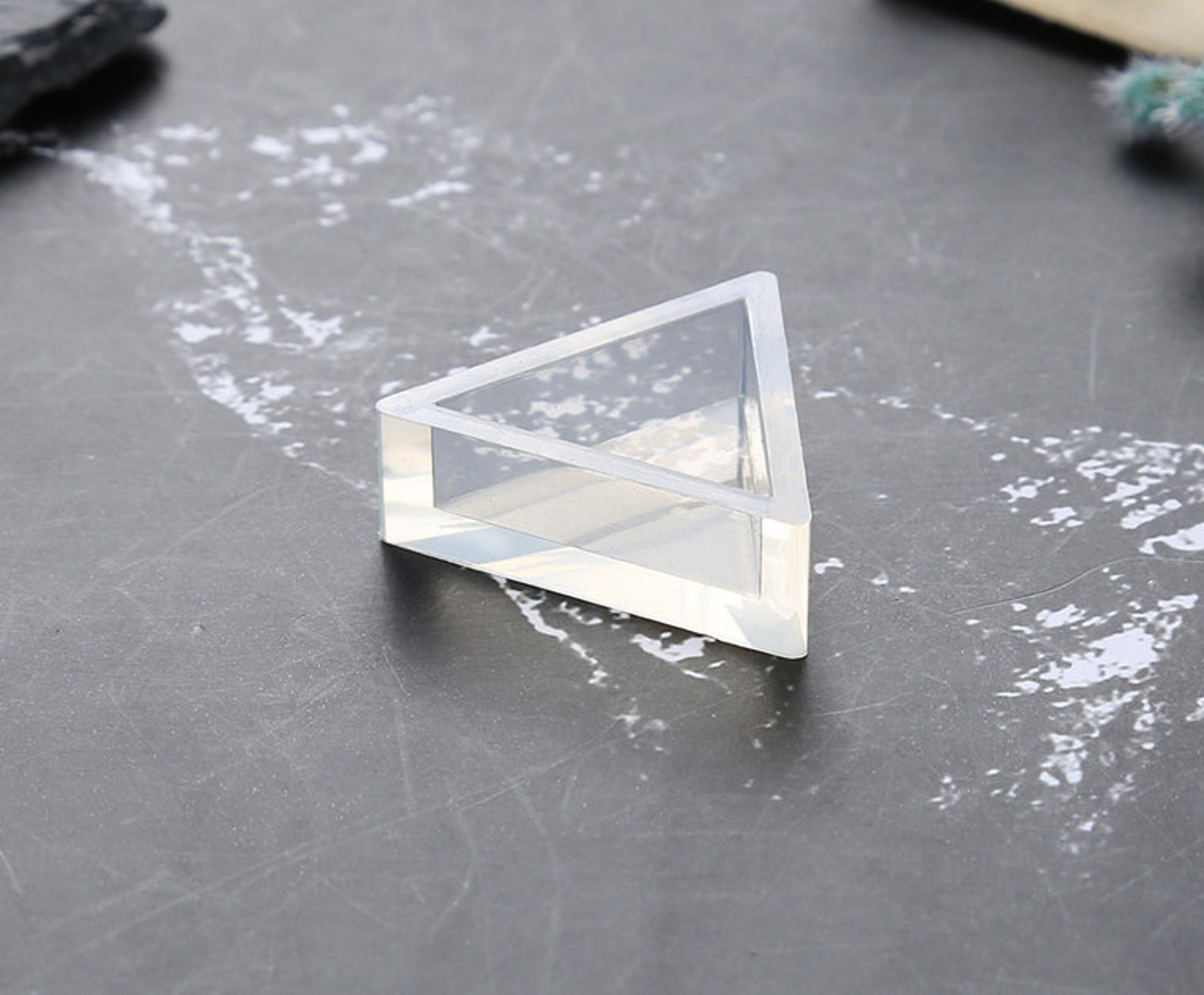 Triangle Silicone Mold Pendant Charm Resin Mould Jewelry - Etsy Denmark