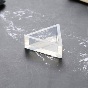 Triangle Silicone Mold Pendant Charm Resin Mould Jewelry Making Epoxy ...