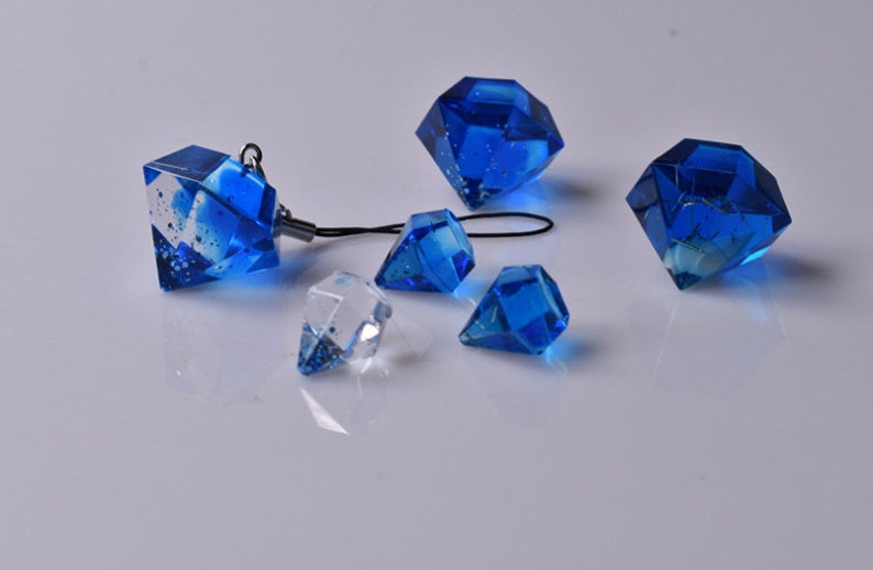 Diamond Shape Silicone Mold Resin Silicone Mould Jewelry - Etsy