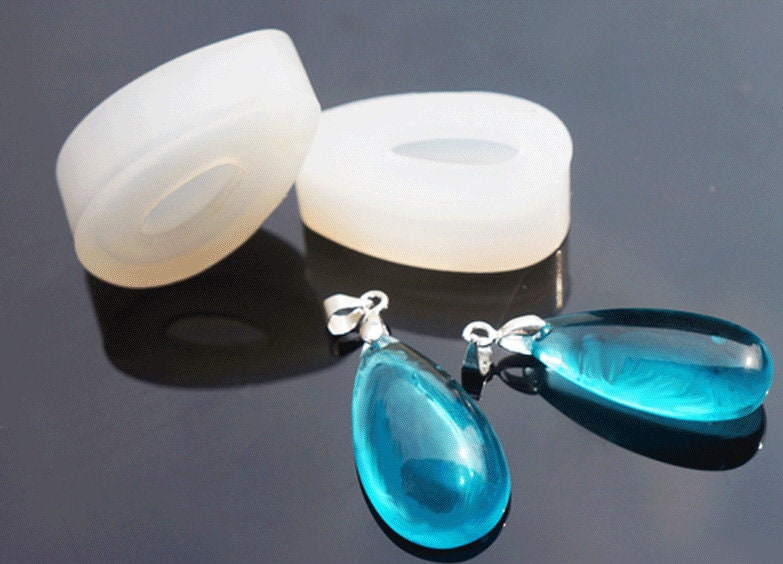 Tear Drop Silicone Mold Resin Silicone Mould Jewelry Making Epoxy Resin ...