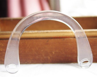 A Pair of Acrylic Purse Handles Resin Handbag Handles | Etsy