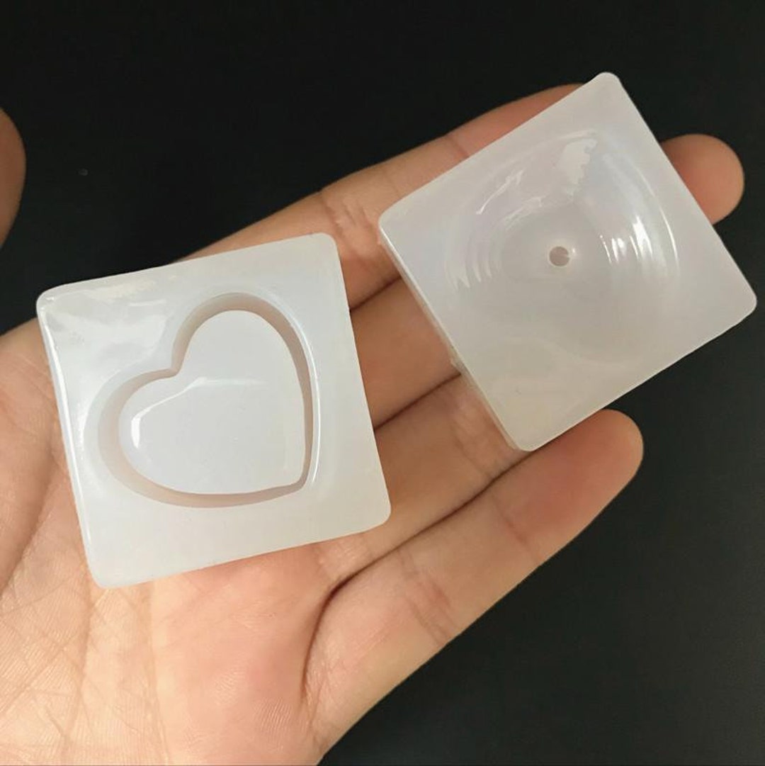 Heart Box Silicone Mold Resin Silicone Mould Jewelry Making Epoxy Resin ...
