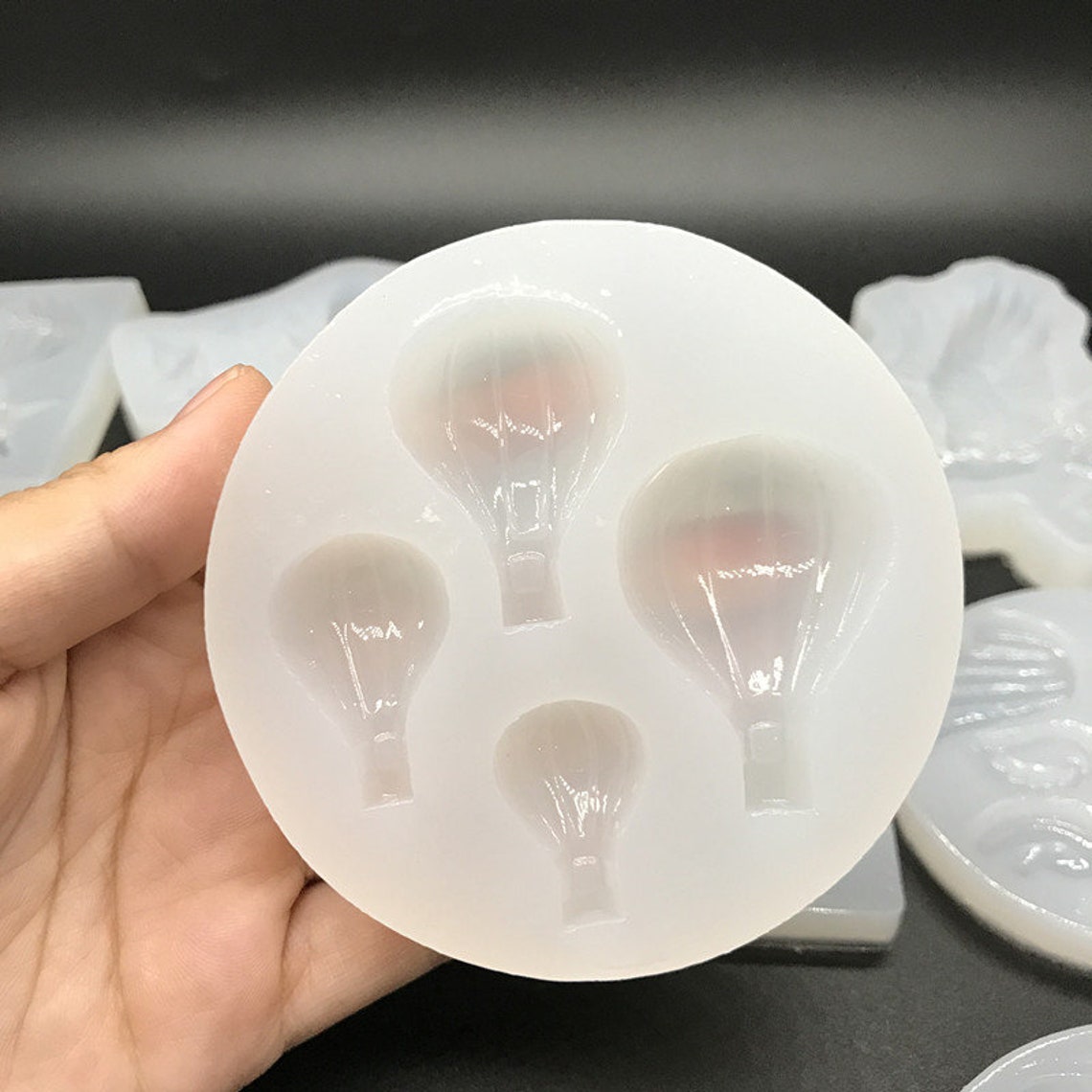 A Set Balloon Silicone Mold Resin Silicone Mould Jewelry - Etsy