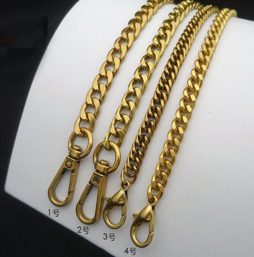 Metal Gold Purse Chain Bag Chain Replacement Strap Purse Chain Bag ...