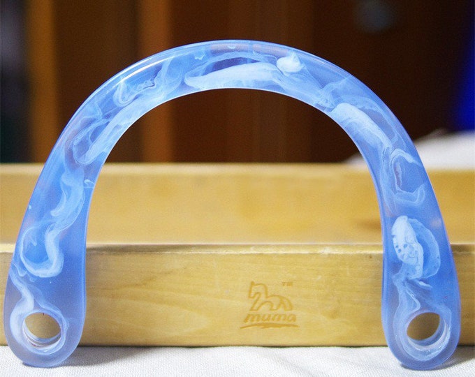 A Pair of Acrylic Oval Purse Handles Resin Handbag Handles (ST_L_1203 ...