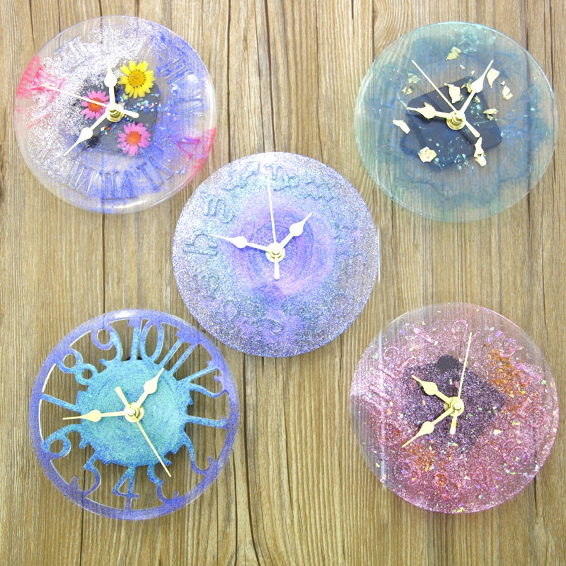 Clock Silicone Mold Resin Silicone Mould Jewelry Making Epoxy Resin ...