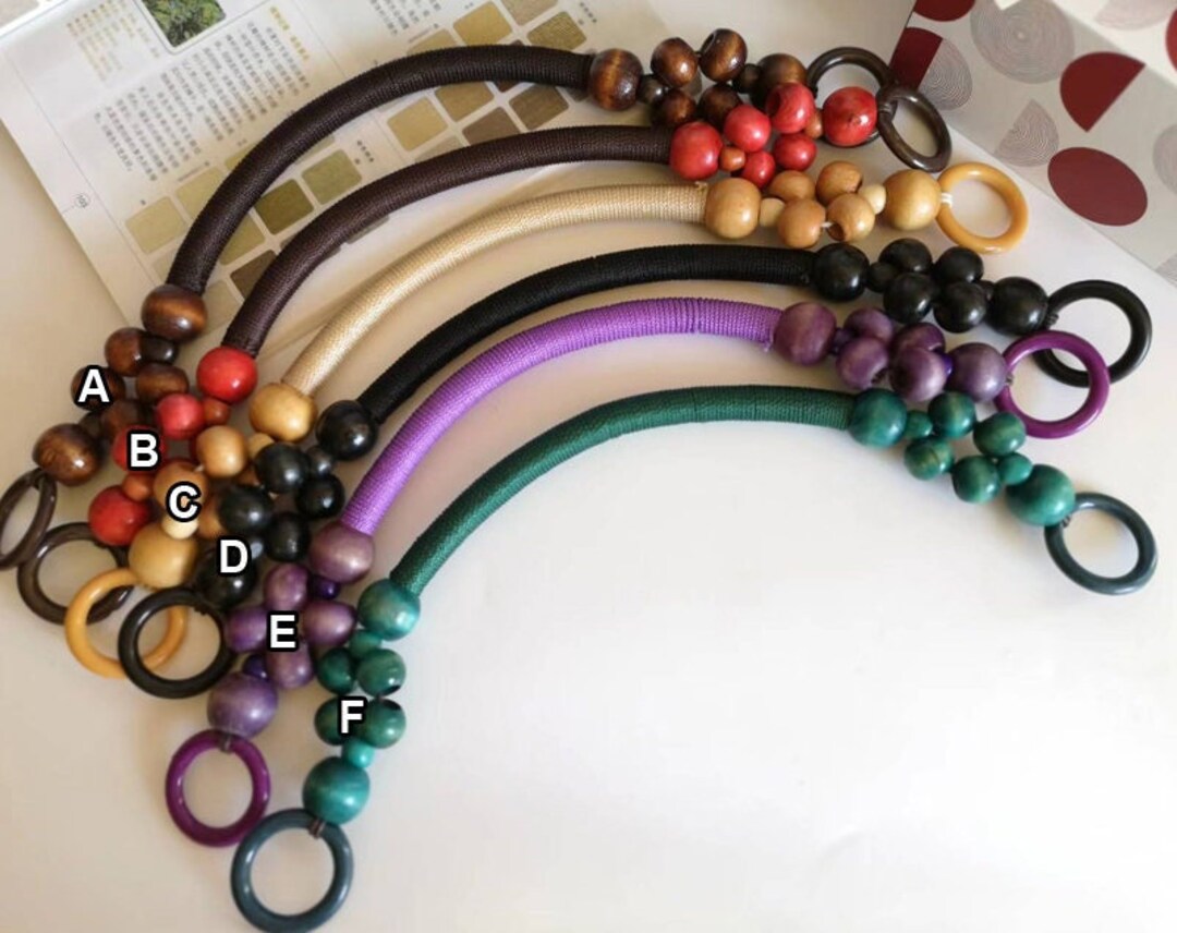 A Pair of Purse Handles 48cm Handbag Wood Handles Hardware Handle for ...