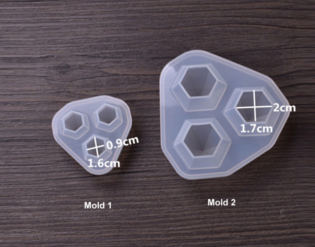 Diamond Shape Silicone Mold Resin Silicone Mould Jewelry Making Epoxy ...