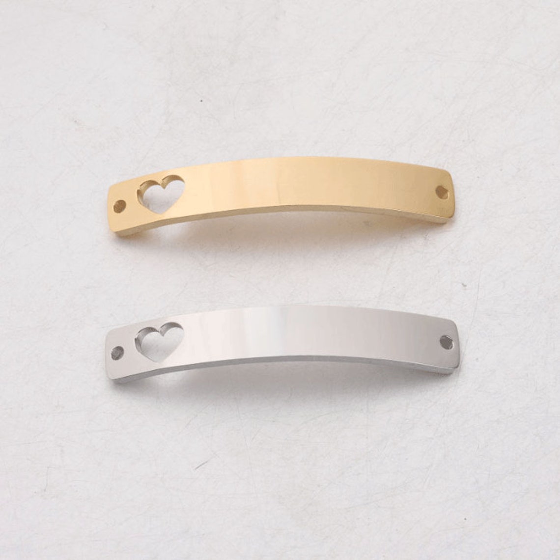 10pcs Curved Bar Blank 6x39mm Stainless Steel Bar Stick - Etsy